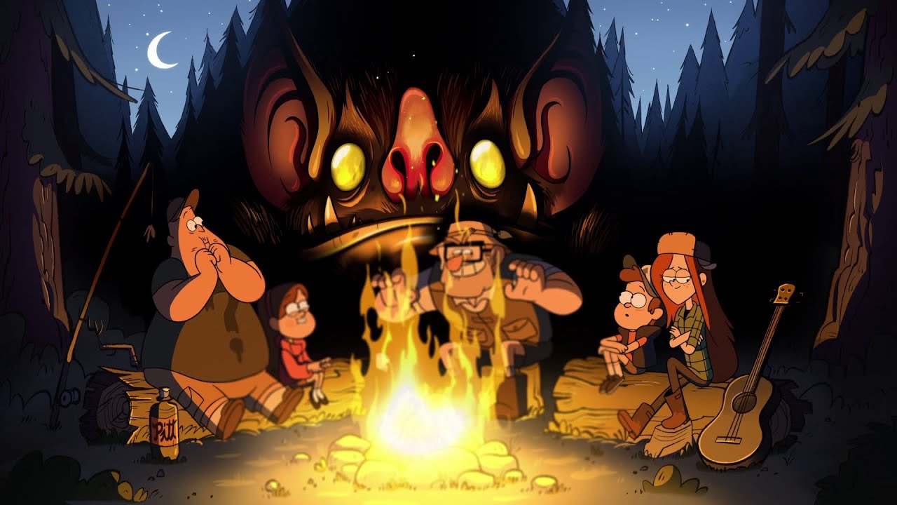 Gravity Falls Descriptive Opening Theme Song Hd Youtube