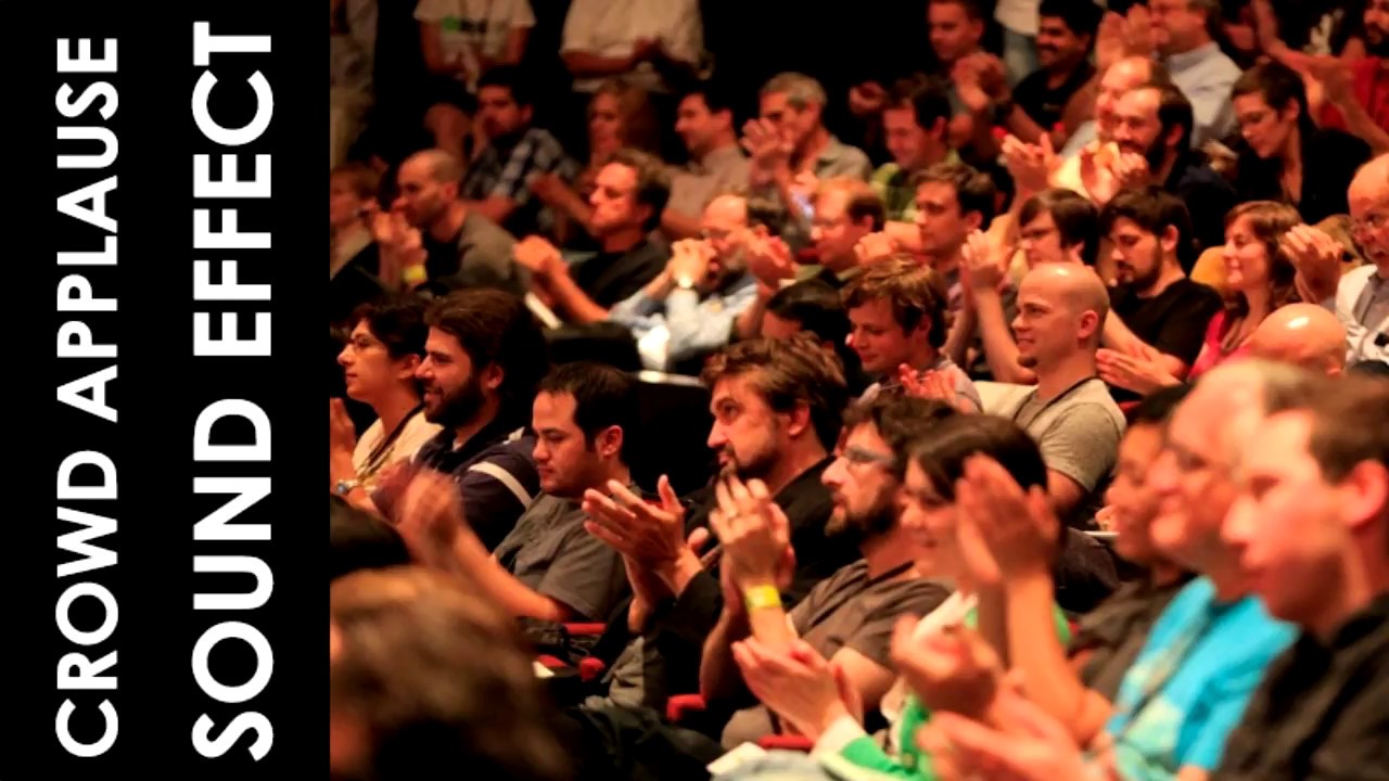 Crowd Clapping Applause Sound Effect Large Medium Small Crowd