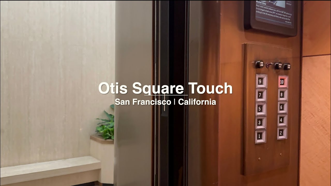 Otis Square Touch Sensitive Traction Elevators Undisclosed Location