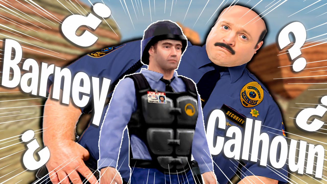 Barney Calhoun El Misterioso Hã Roe De Black Mesa â Halflife Blueshift