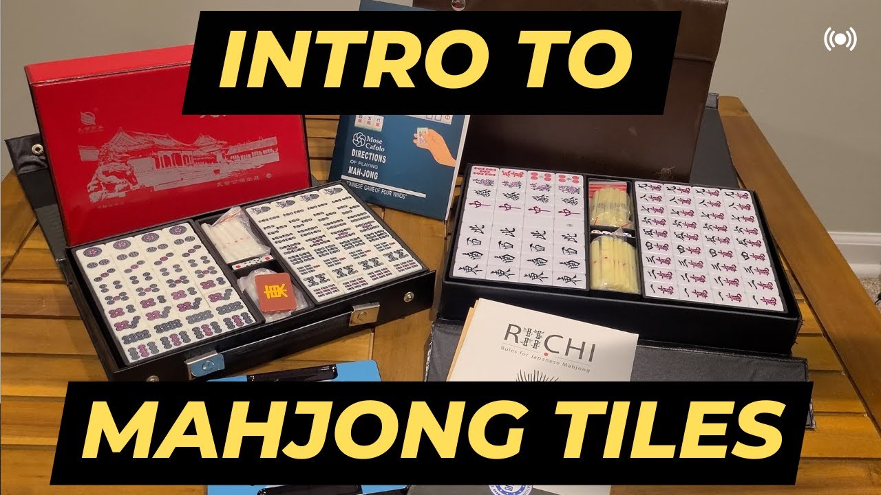 Intro To Mahjong Tiles Mahjong Set Differences Youtube