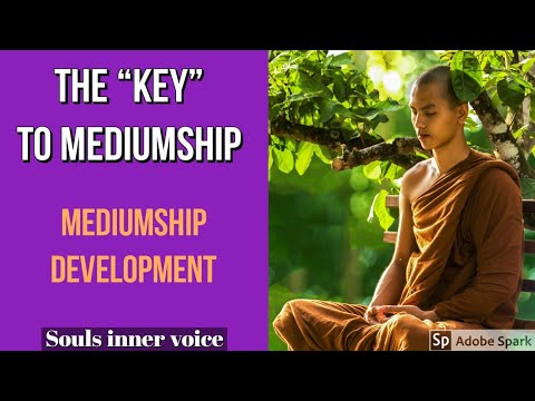 Mediumship Development The Key To Mediumship Youtube