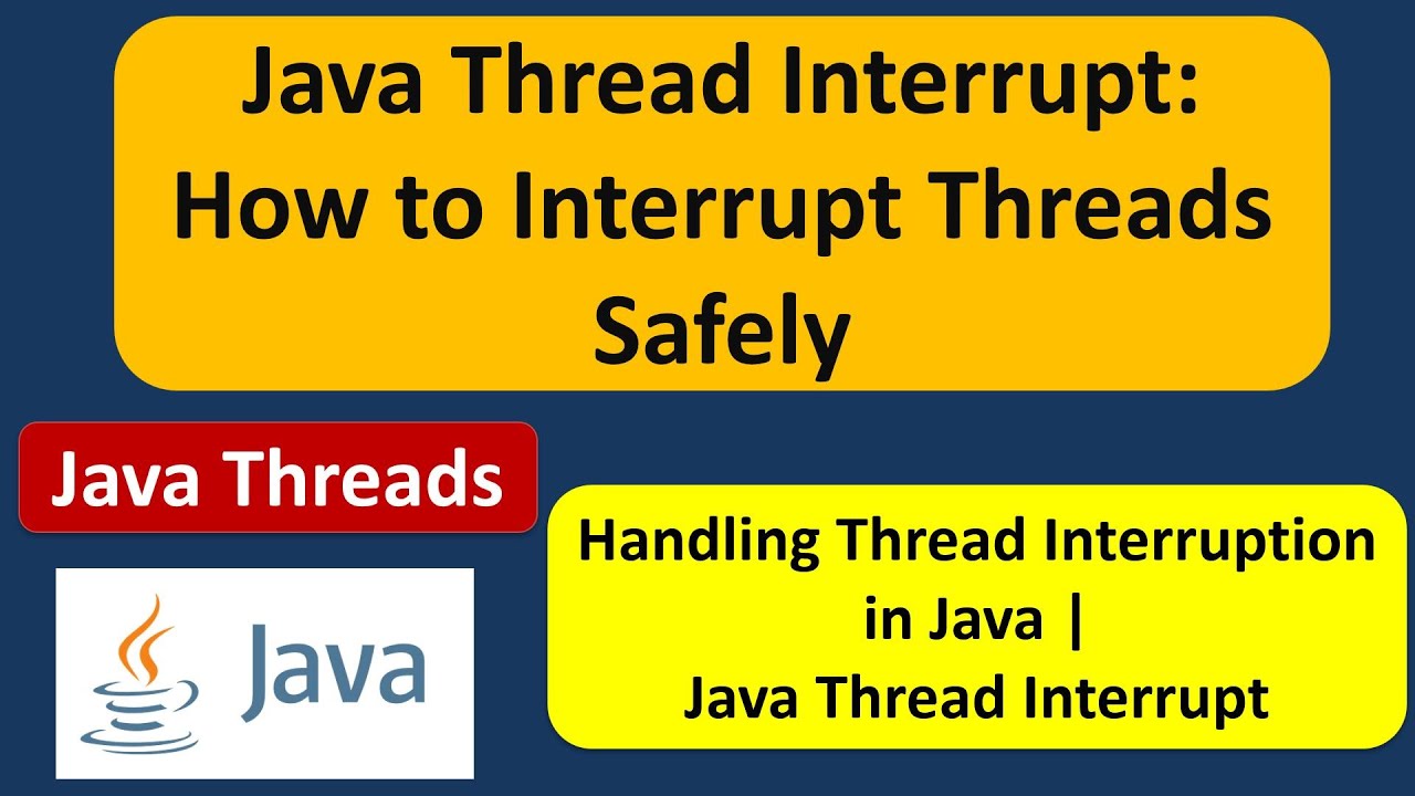 Thread Java Stop At John Mccloud Blog