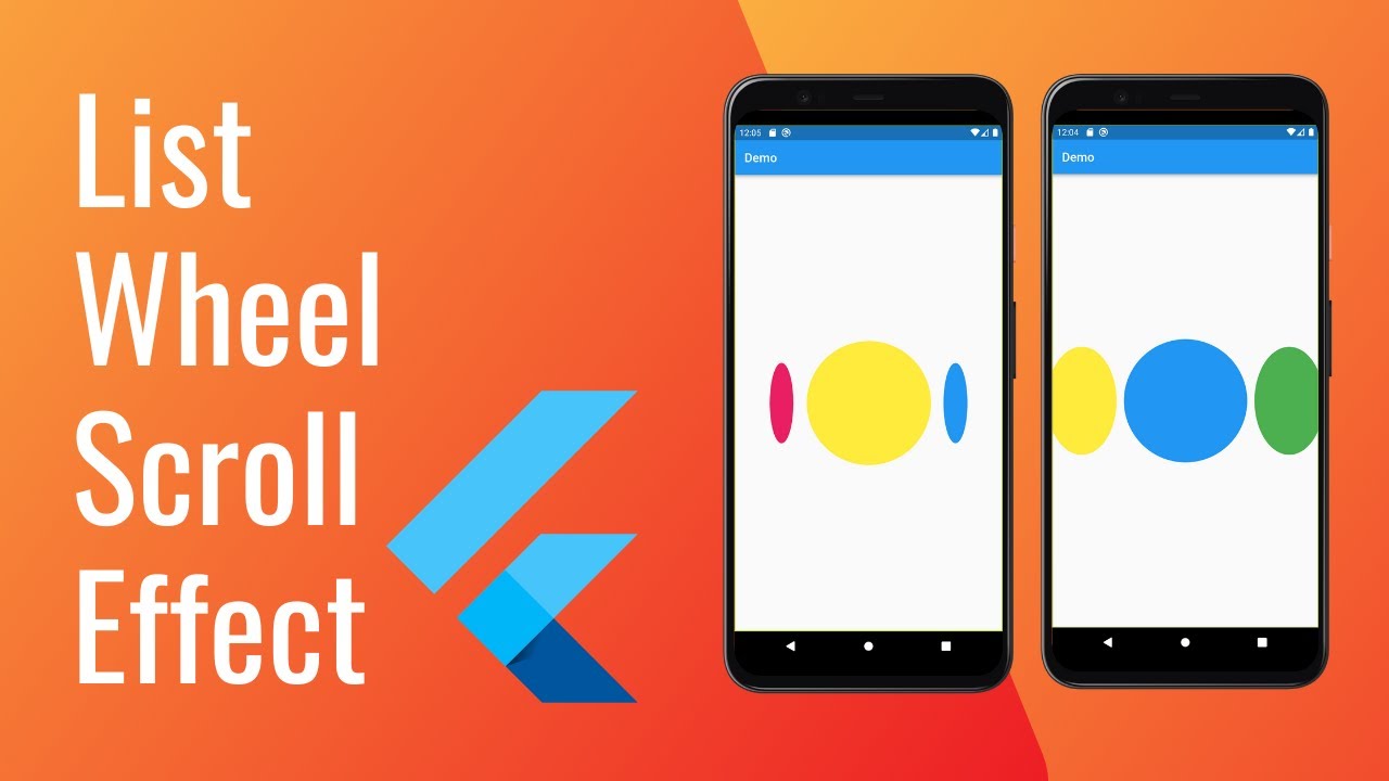 Flutter Listwheelscrollview Horizontal List View Customizable Youtube
