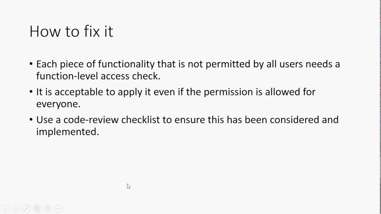 Missing Function Level Access Control Example At Kevin Davidson Blog