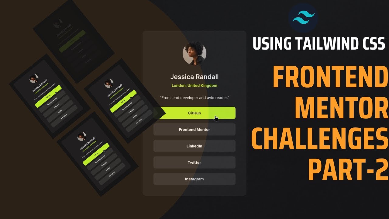 Frontend Mentor Challenges Part 2 Using Tailwind Css Html 5