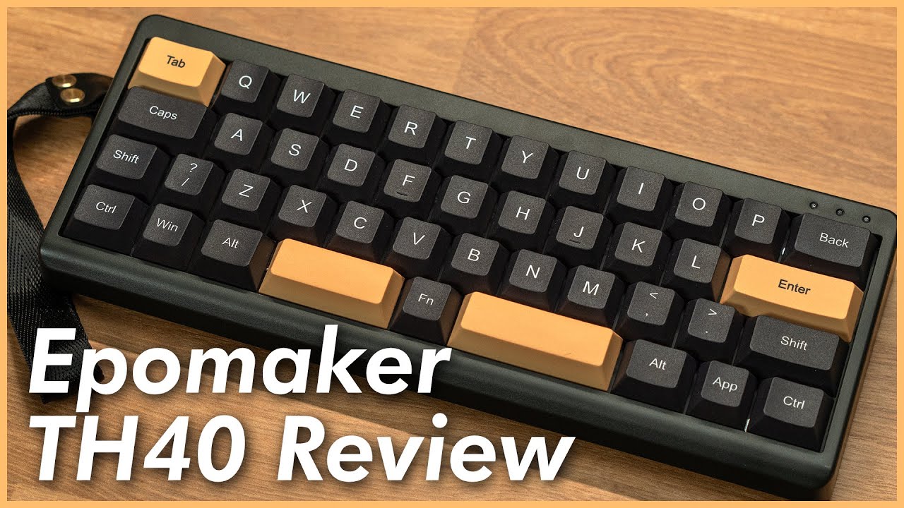 Epomaker Th40 Review Teeny Tiny Compact And Portable 40 Keyboard