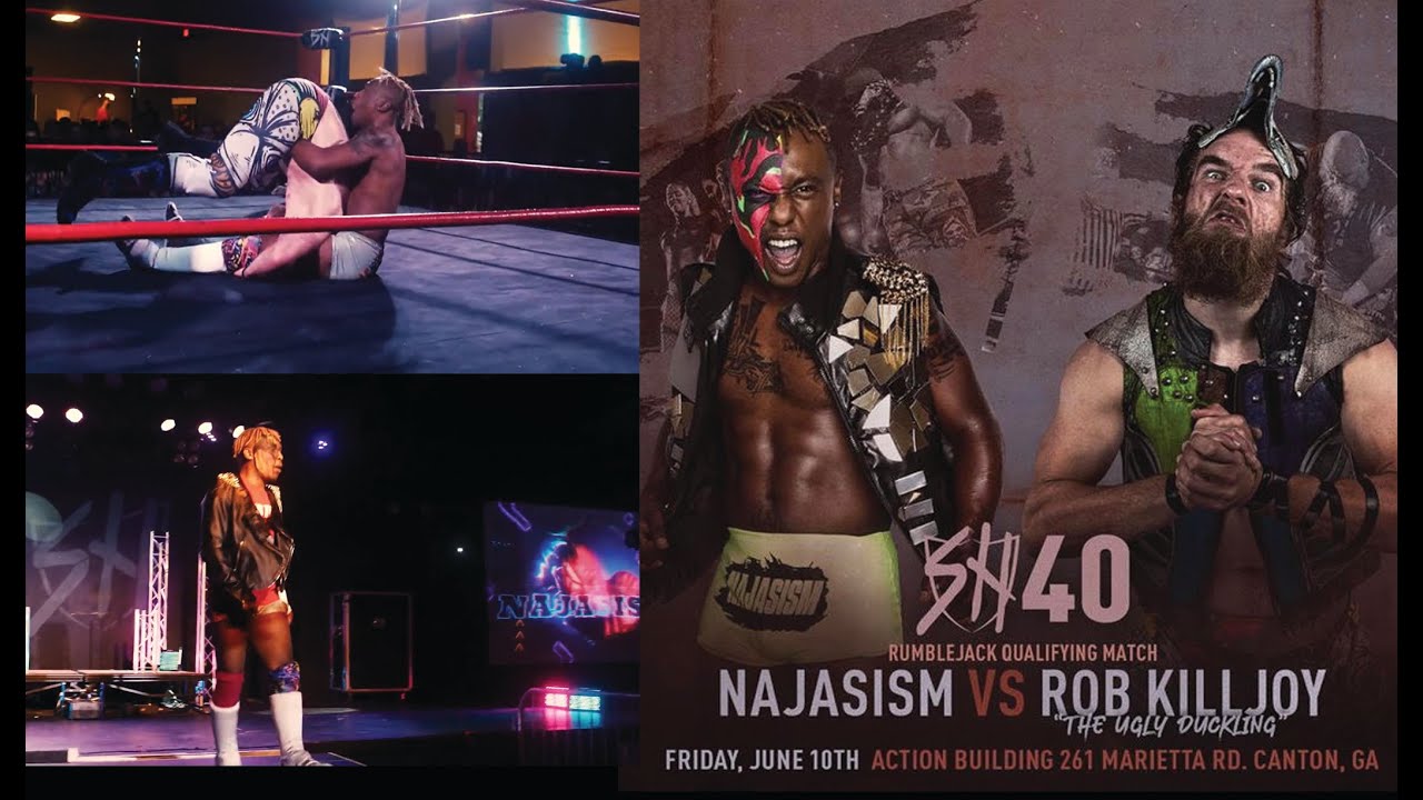 Najasism Vs Rob Killjoy Shw 40 Wrestling Gbb Youtube