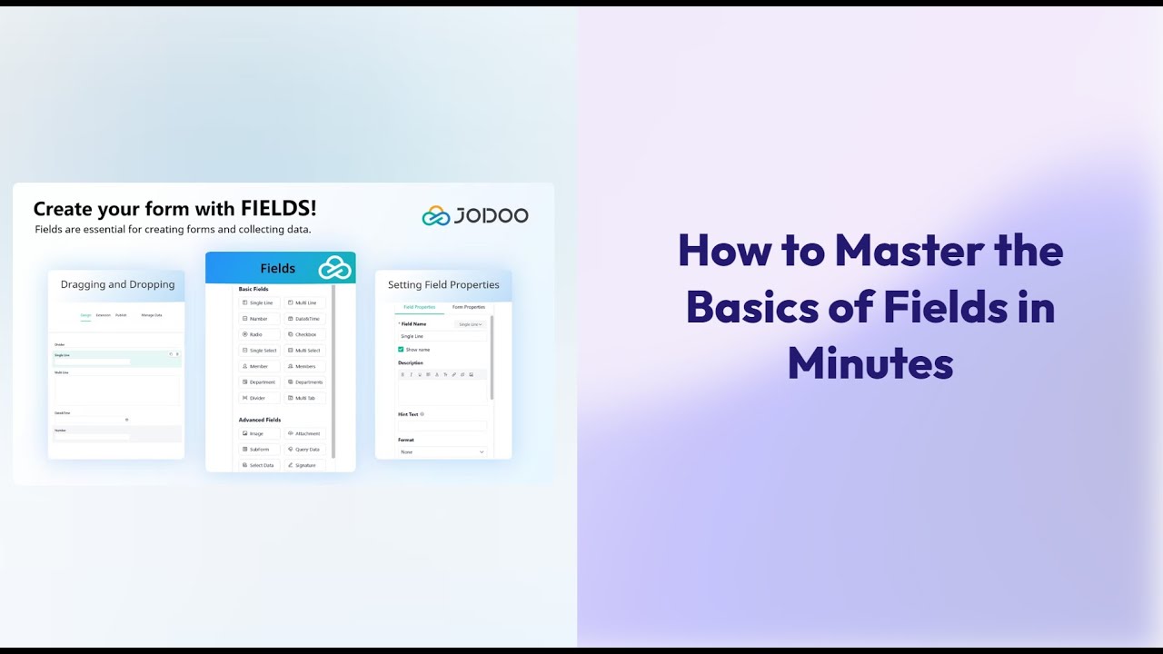 Field How To Master The Basics Of Fields Youtube