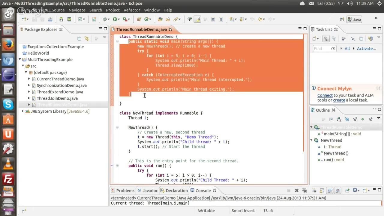 Concurrency Multithreading Concepts In Java Youtube