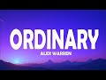 Alex Warren Ordinary Lyrics 1 Hour Rhythm Me Mp3 Music & Mp4 video ...