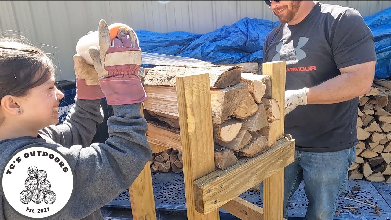 How To Make Firewood Bundles 28 4k Youtube