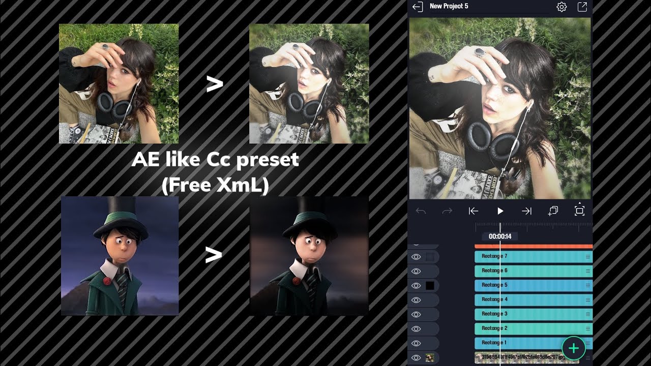 Ae Like Cc Preset Free Xml Check My Description For Xml Link Youtube