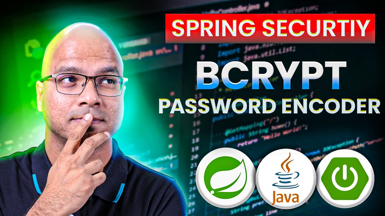 34 Spring Security Bcrypt Password Encoder Youtube