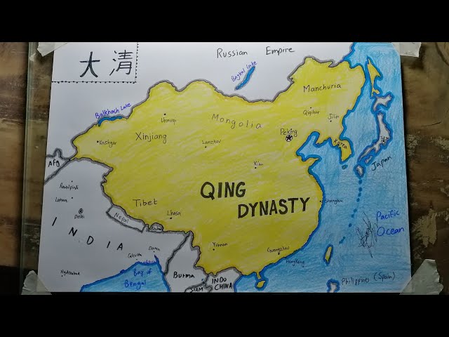 Qing Dynasty Empire Map Timeline Of The Ming Dynasty Wikipedia