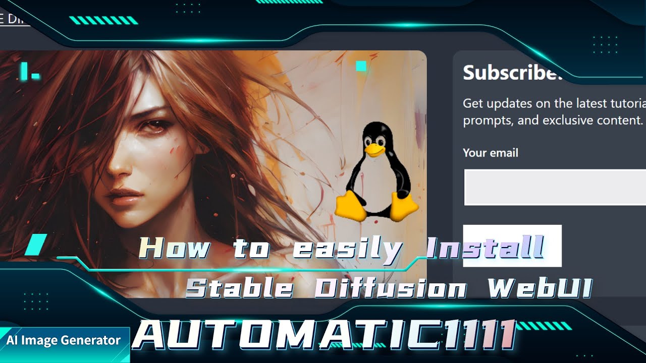 How To Easily Install Stable Diffusion Webui Automatic1111 Ai Image