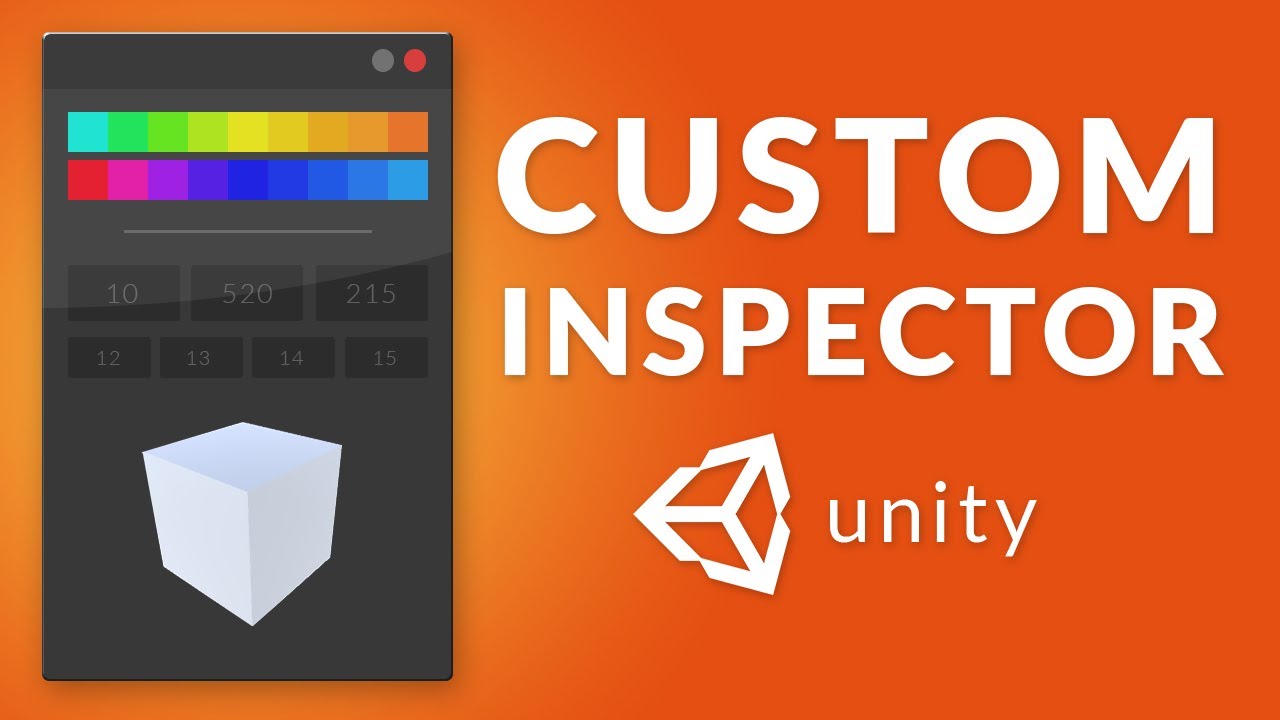 How To Make A Custom Inspector In Unity Youtube