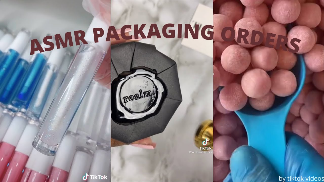 Asmr Packaging Orders Small Business Youtube