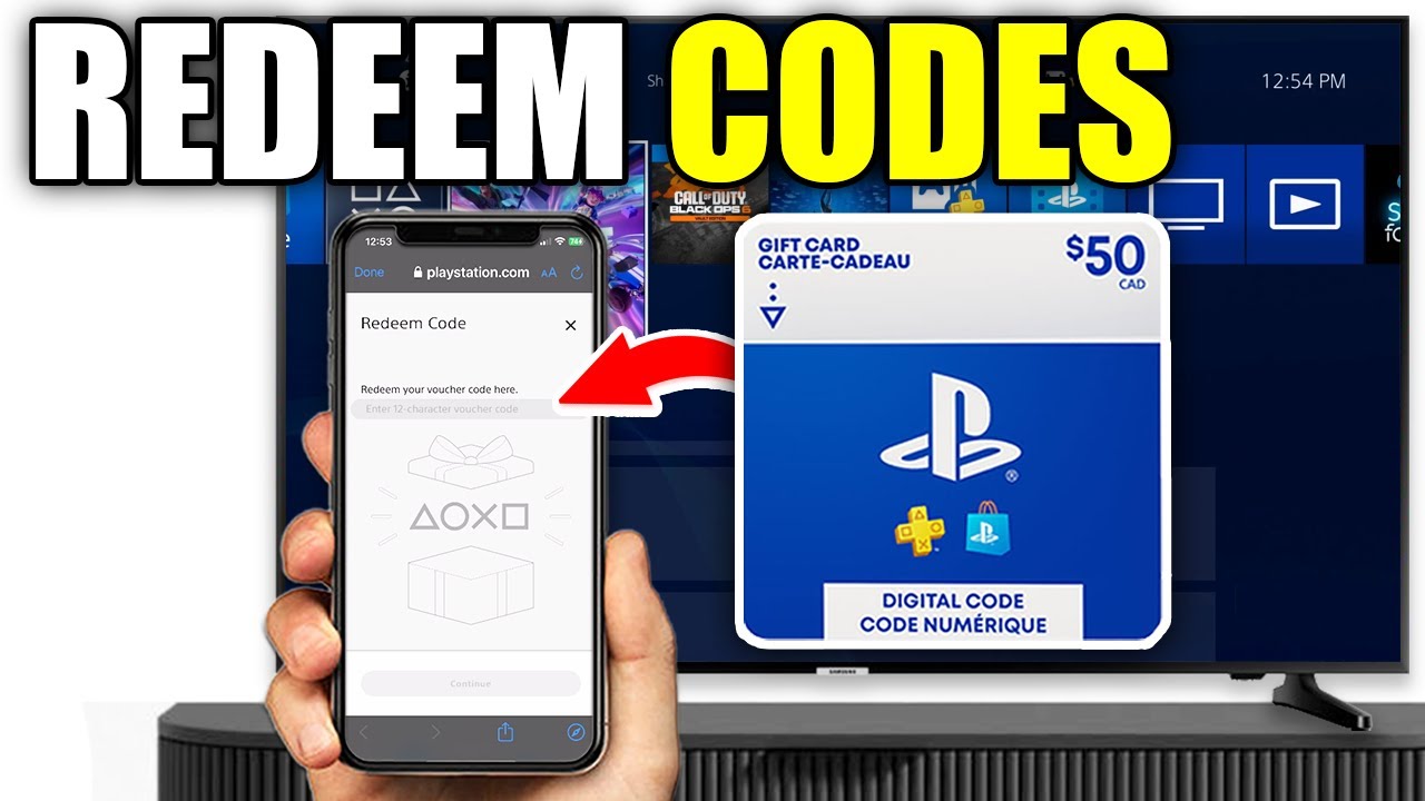 How To Redeem Playstation Gift Card On Ps App Easy Guide Youtube