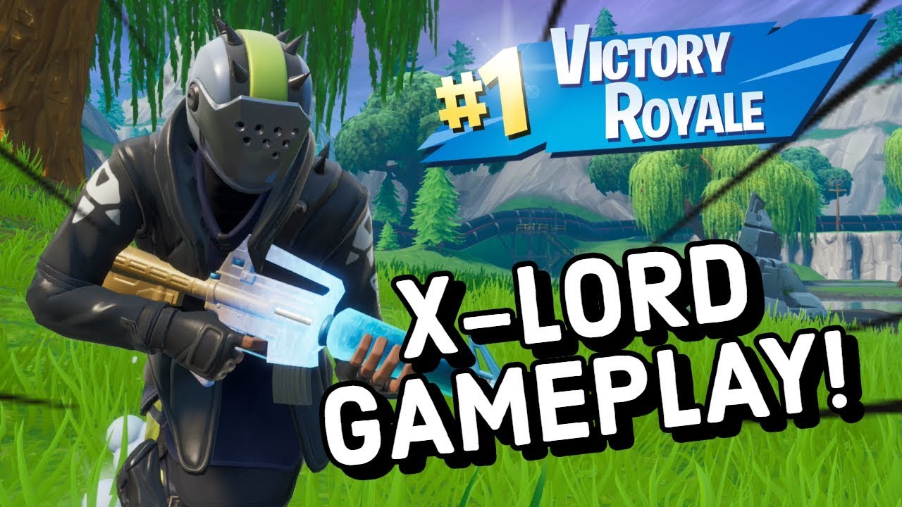 X Lord Skin Gameplay In Fortnite Youtube