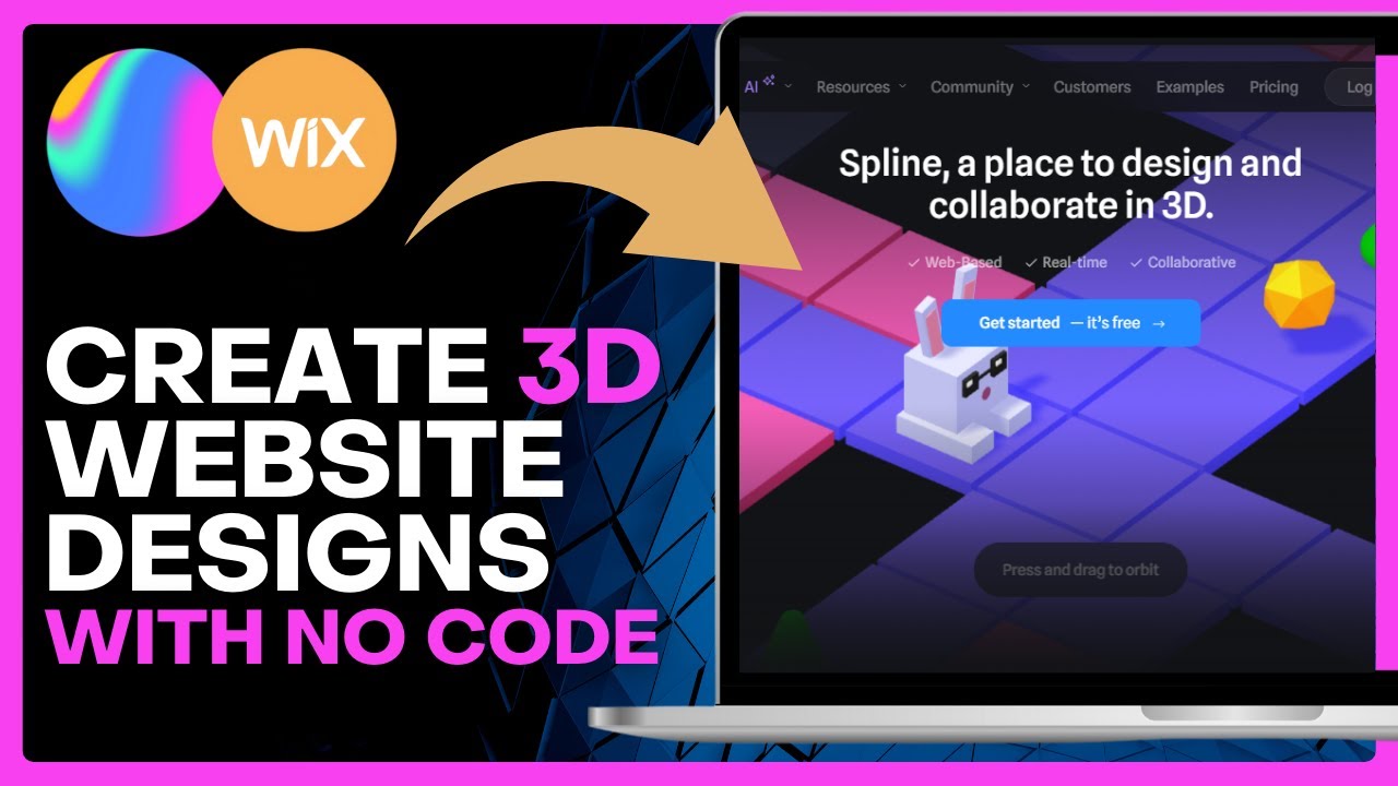 How To Create 3d Website Designs With Ai Wix No Code Youtube