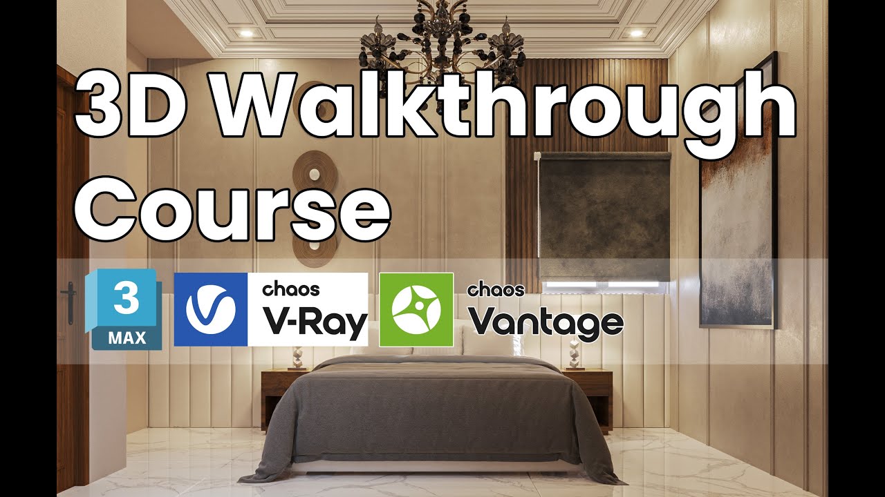 3d Walkthrough Course In Detail Youtube