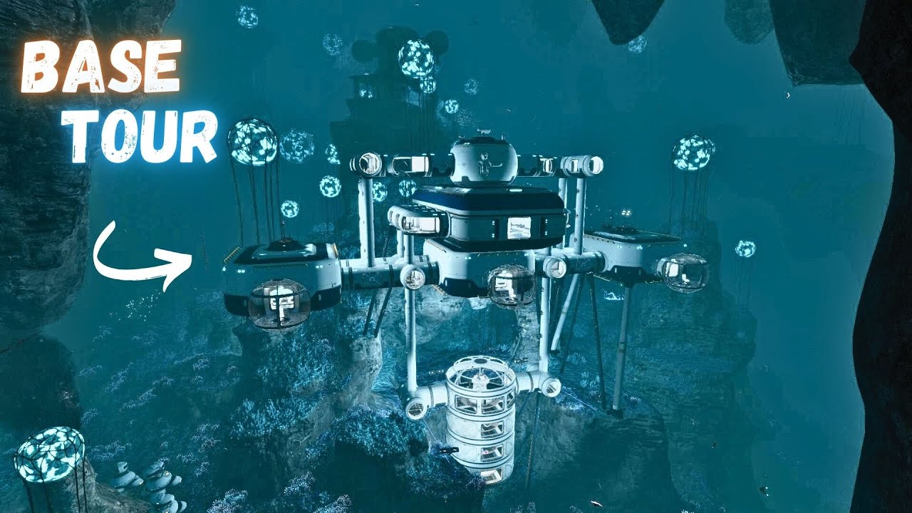Subnautica Base Tour Rebuilt Degasi Deep Grand Reef Observatory Youtube