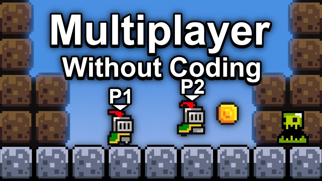 Make A Multiplayer Game Without Coding In Gdevelop Youtube