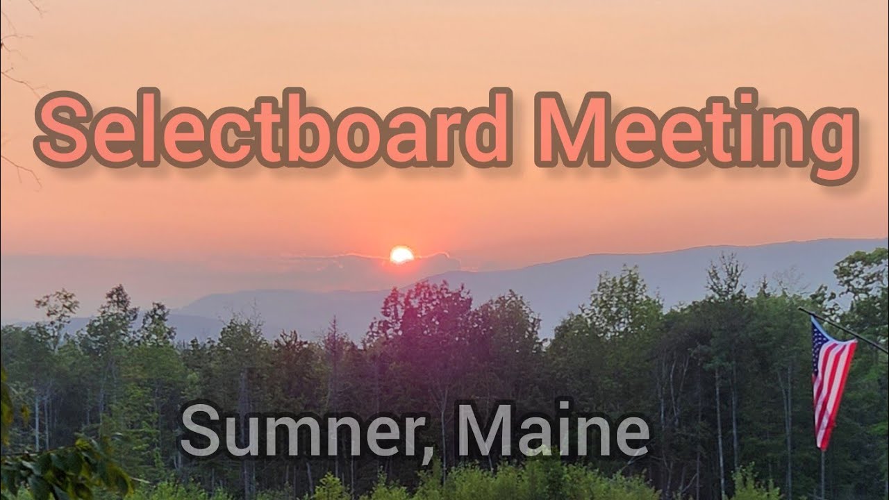 Selectboard Meeting 08 13 24 Youtube