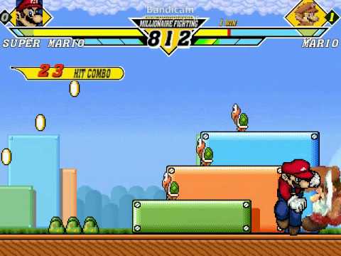 Mugen Mario Vs Mario Youtube