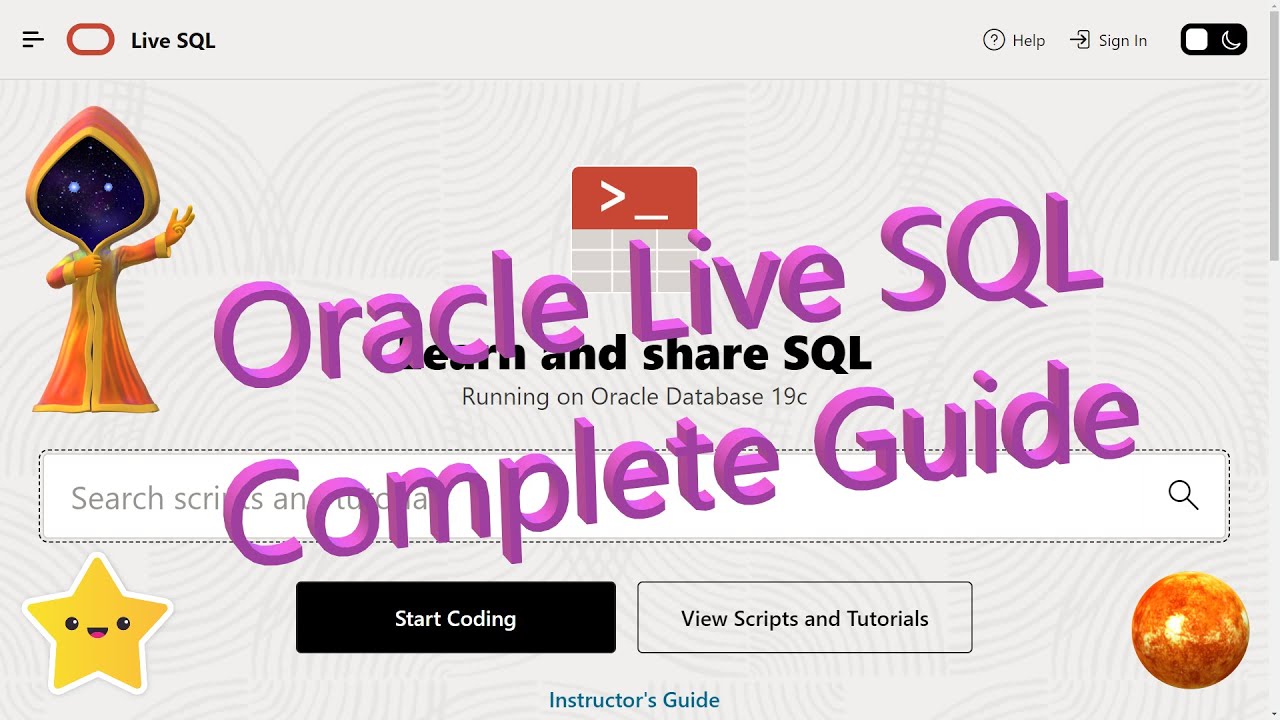 Practice Sql With Oracle Live Sql Youtube