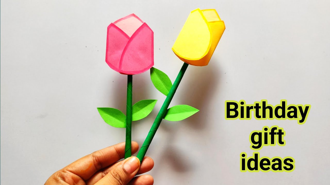 Easy Beautiful Birthday Gift Making Diy Birthday Gift Idea