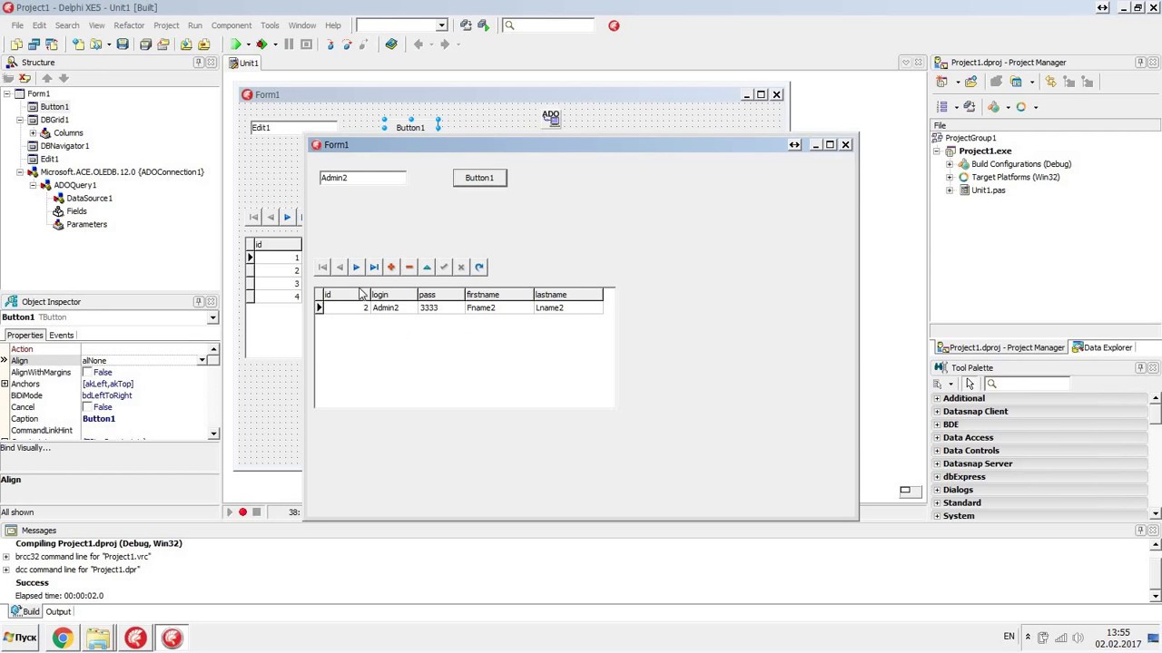Delphi Select From Database Youtube