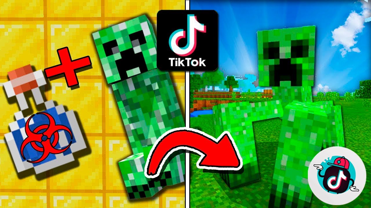 Tiktok Minecraft Compilation â 4 Youtube