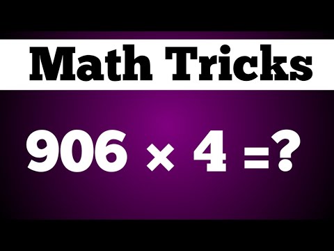 Part 107 Multiplication Hacks Mathtrickstutorialvideos Youtube