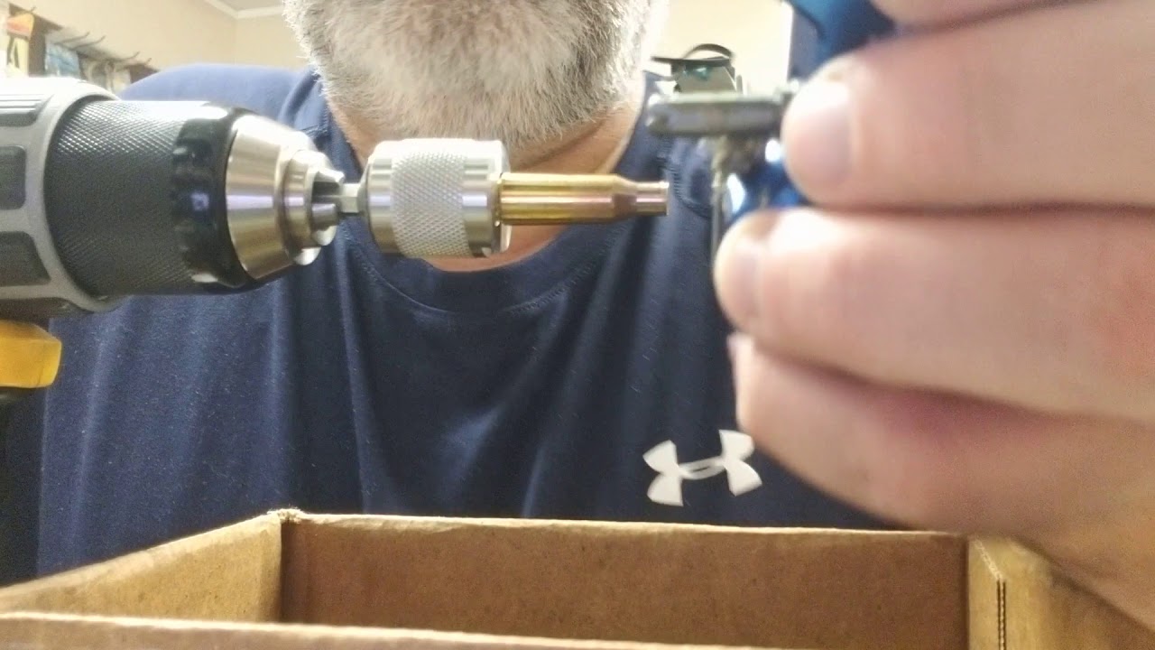 Neck Turning 6ppc Brass Youtube
