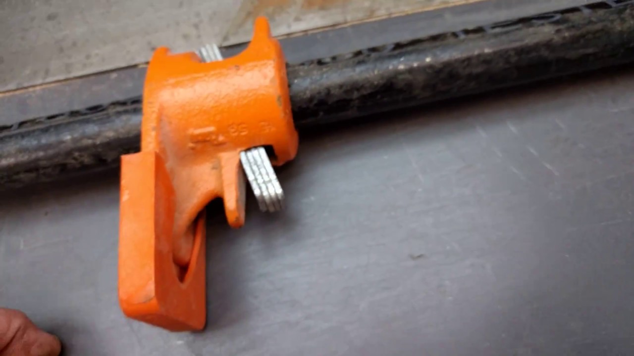 How To Assemble Pipe Clamps Youtube