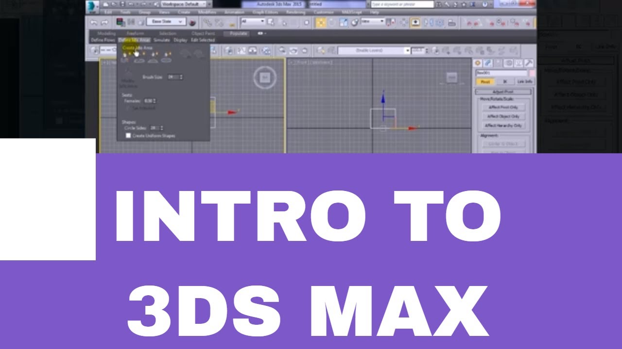 3ds Max Tutorial For Beginners Introduction To User Interface Youtube