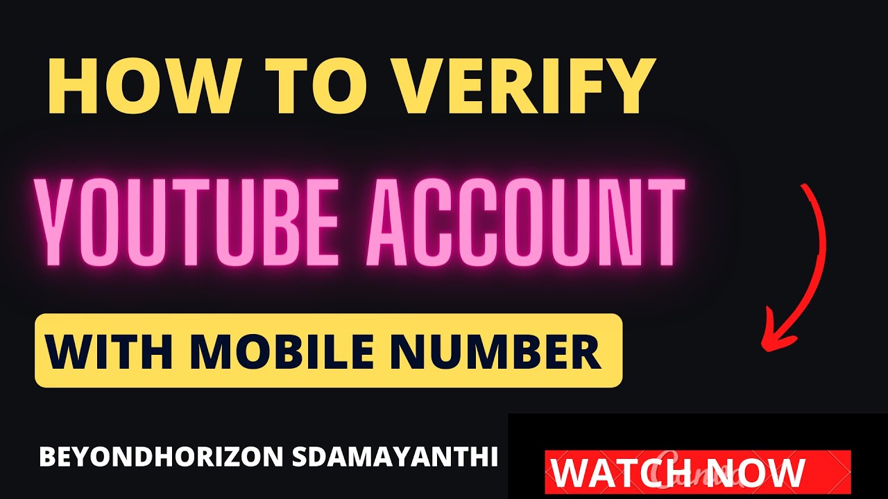 Youtube Account Verify Youtube
