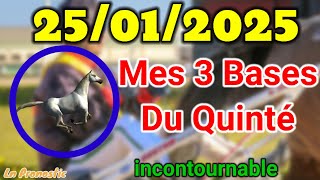 Pronostics Pmu Mes 3 Bases Incontournable Samedi 18 Janvier 2025