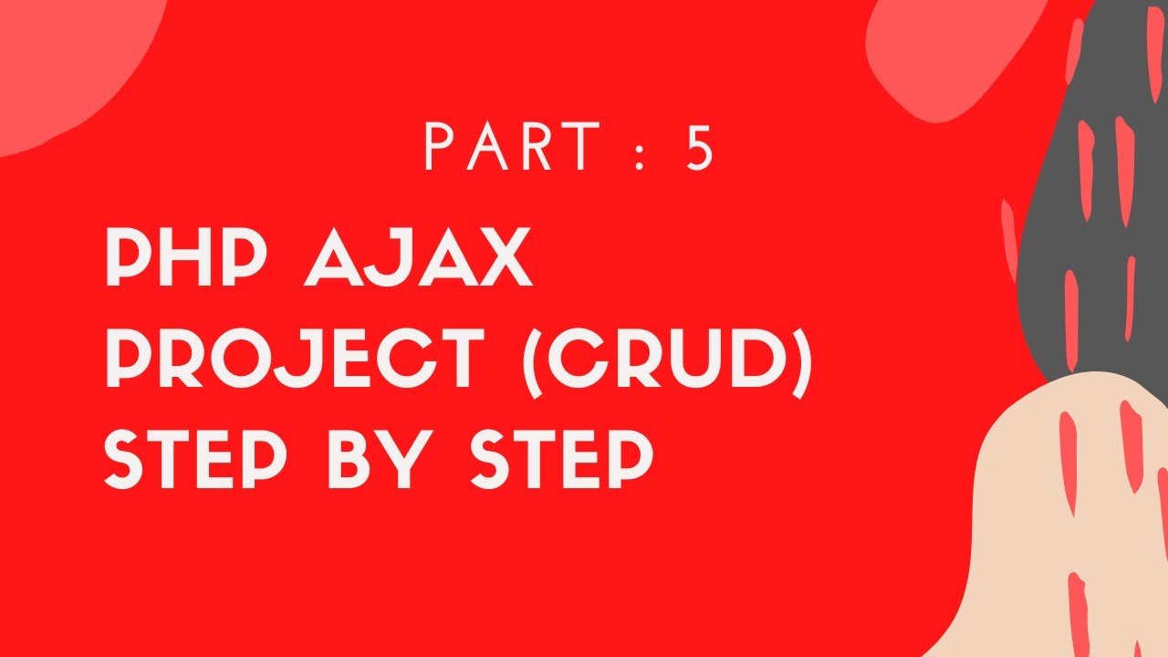 Php Ajax Tutorial Bangla Step By Step 5 Ajax Defult Data Show Youtube