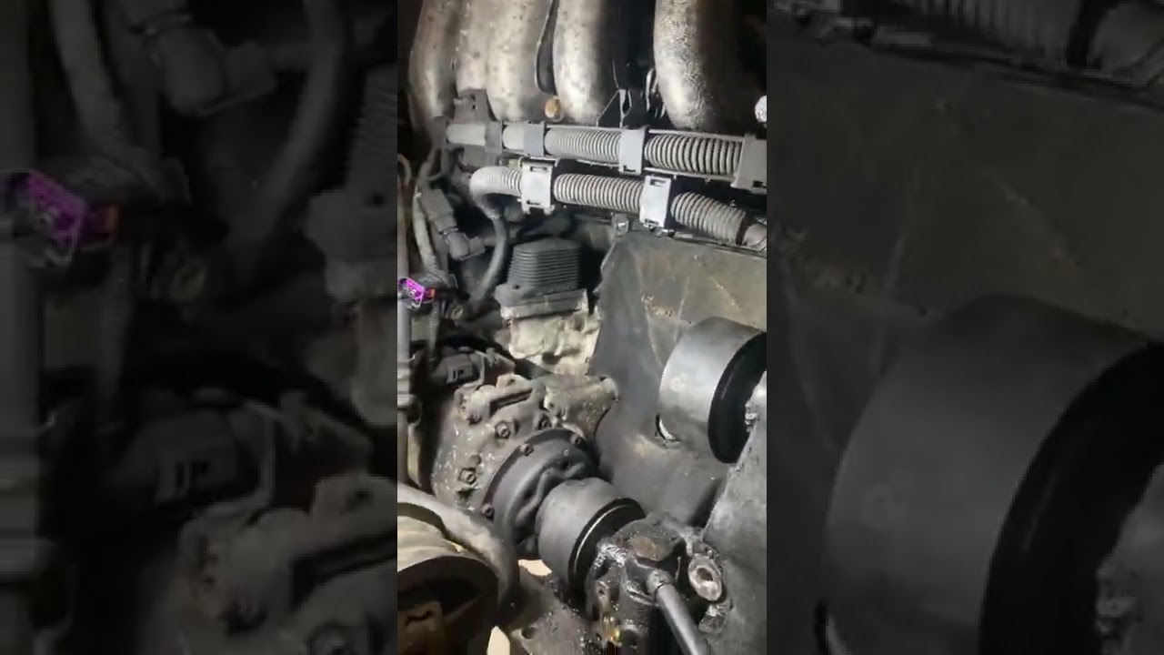 Vw T5 Transporter 2 5 Tdi Alternator Removal Youtube