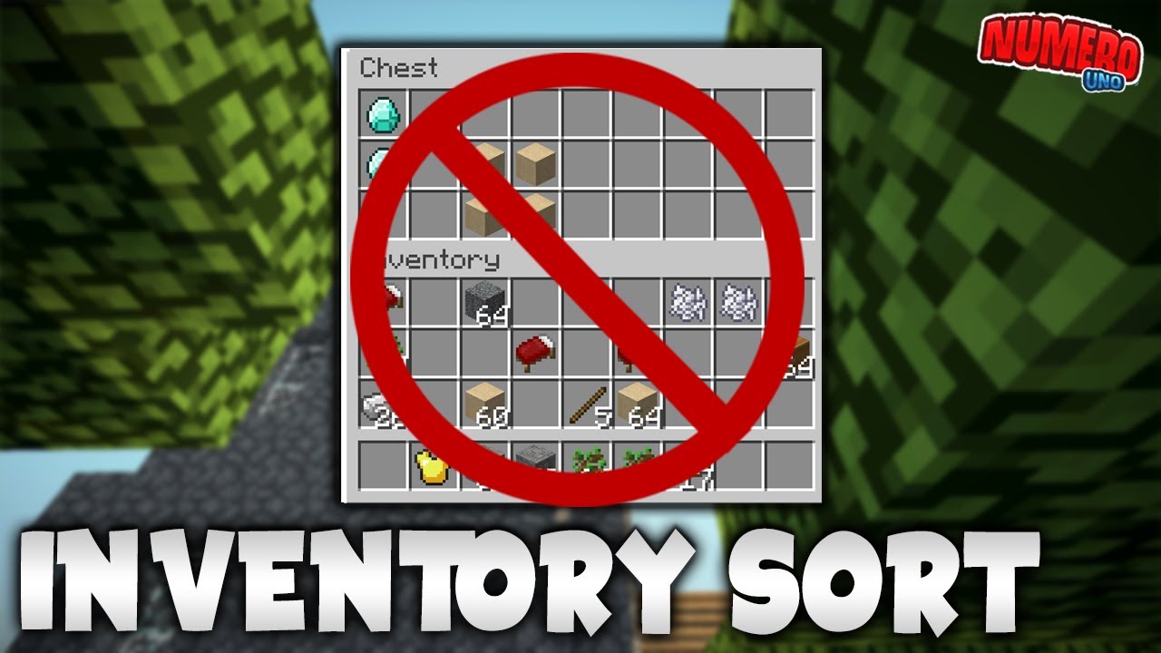 Inventory Sort Minecraft Plugin Tutorial Youtube