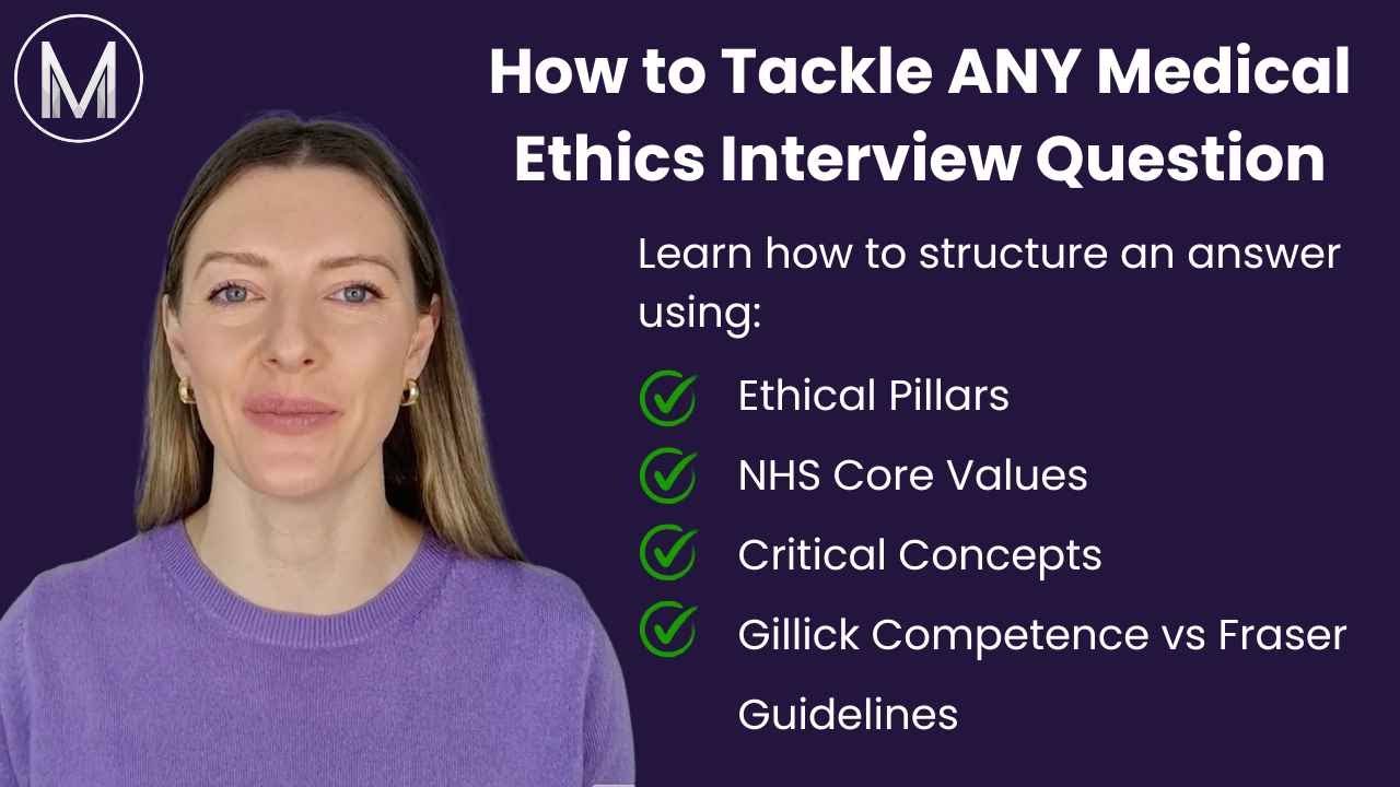How To Answer Any Medical Ethics Interview Question Youtube