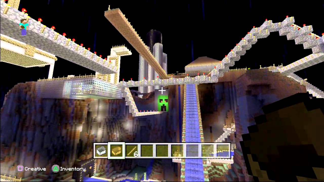 Theme Park Tour Minecraft Youtube