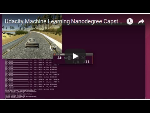 Udacity Machine Learning Nanodegree Capstone Project Video 2 Youtube