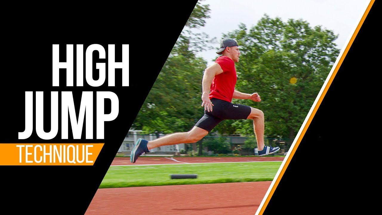 High Jump Technique Starting The Jump Youtube