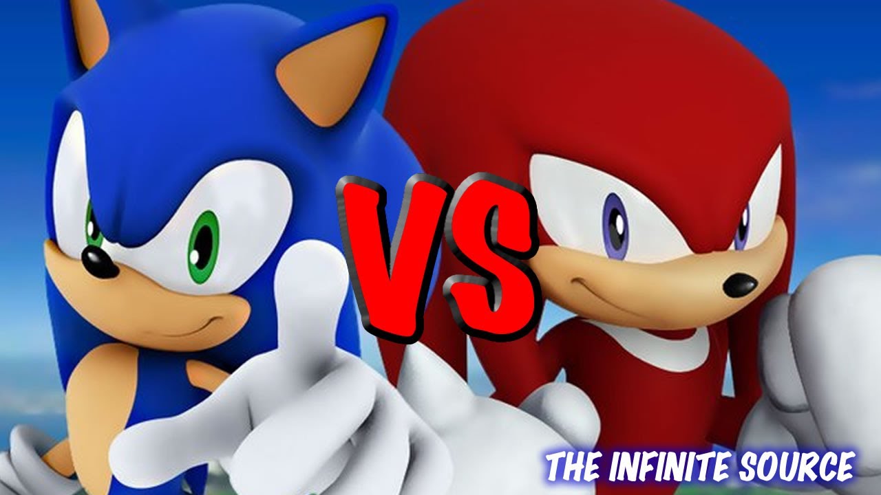Sonic Vs Knuckles Source Rap Battle Youtube