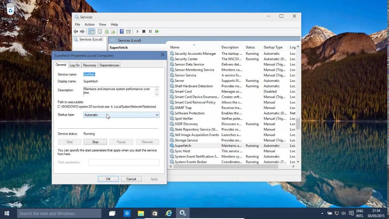 Windows 10 Disable And Enable Prefetch And Superfetch Increase Your