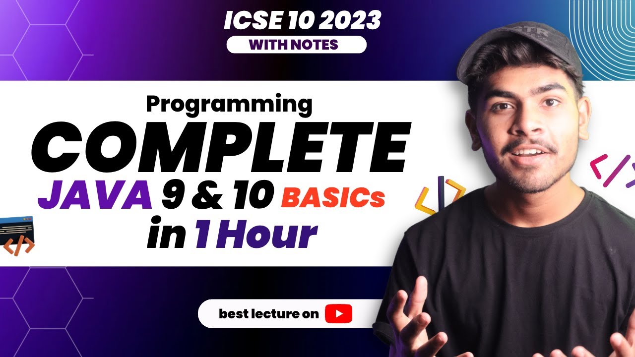 Java Programming From Starting Icse Class 9 10 2023 Computer Java